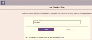 GMGlobalConnect - Official Login Portal For GM Dealers
